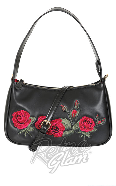 Banned Rose Garden Handbag – Retro Glam